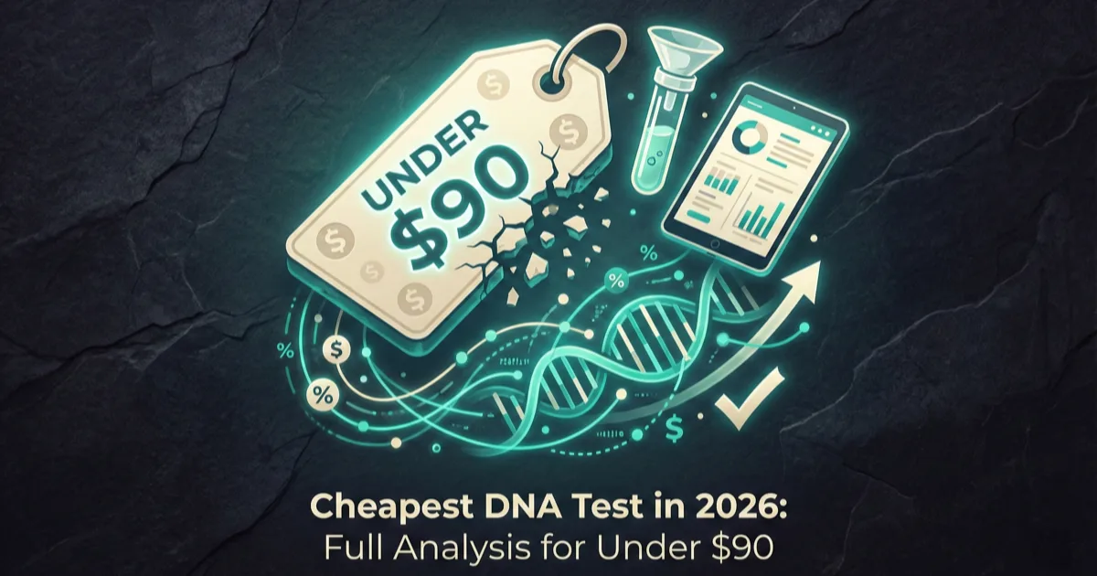 Cheapest DNA Test in 2026: Full Analysis for Under $90
