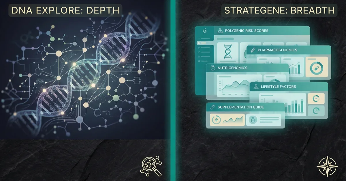 DNA Explore vs StrateGene (2026) — Dr. Ben Lynch's Tool Compared